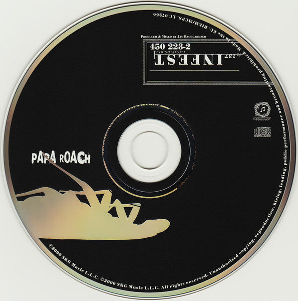Papa Roach – Infest CD – The Viniloscl SPA