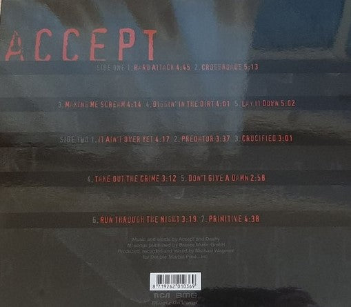 Accept – Predator Vinilo – The Viniloscl SPA