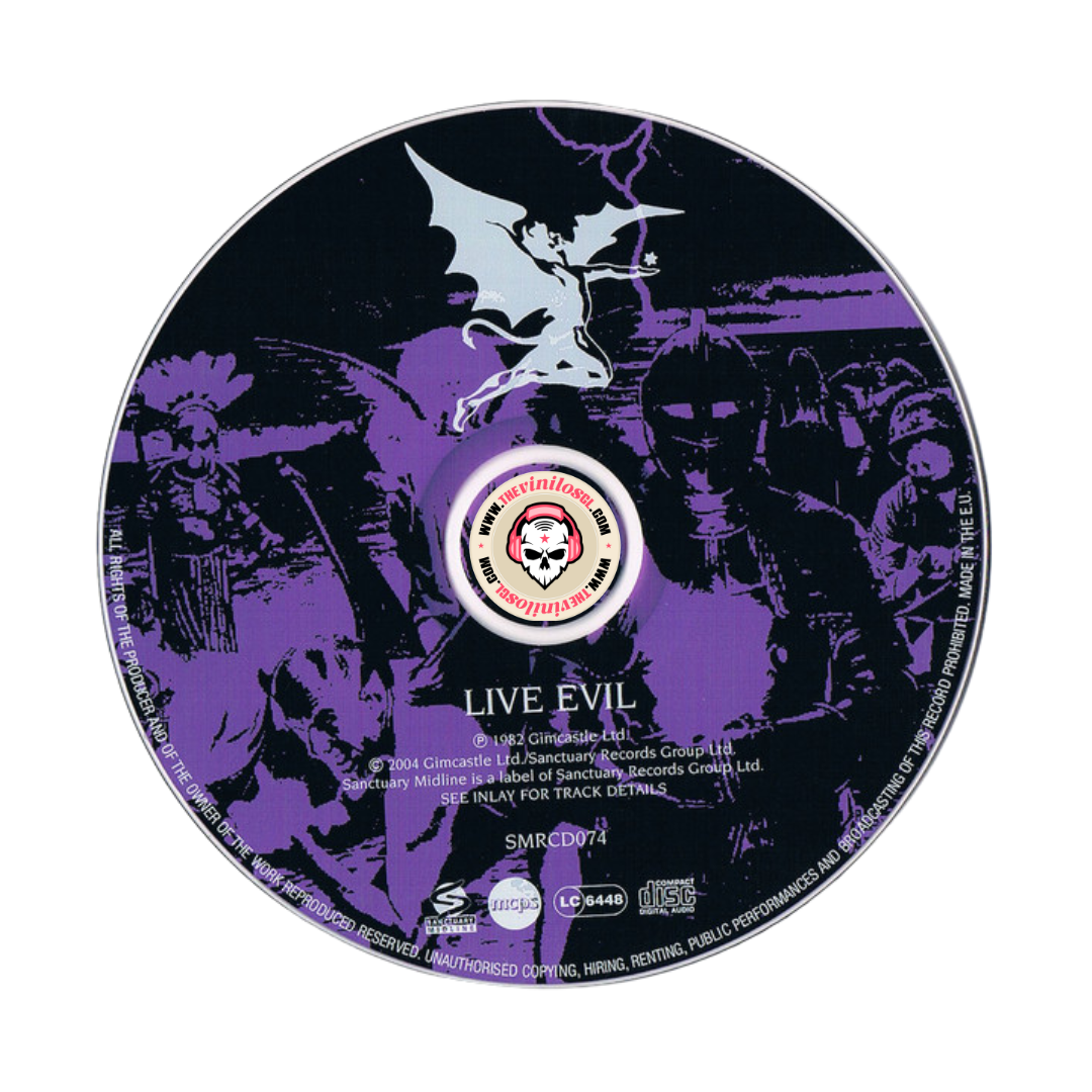 Black Sabbath – Live Evil CD – The Viniloscl SPA