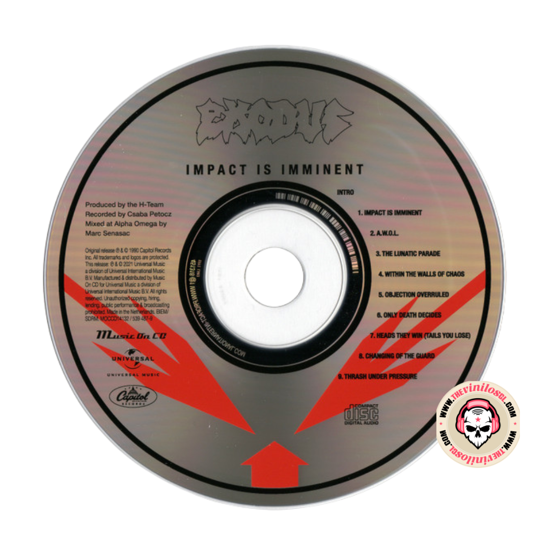 Exodus – Impact Is Imminent CD – The Viniloscl SPA