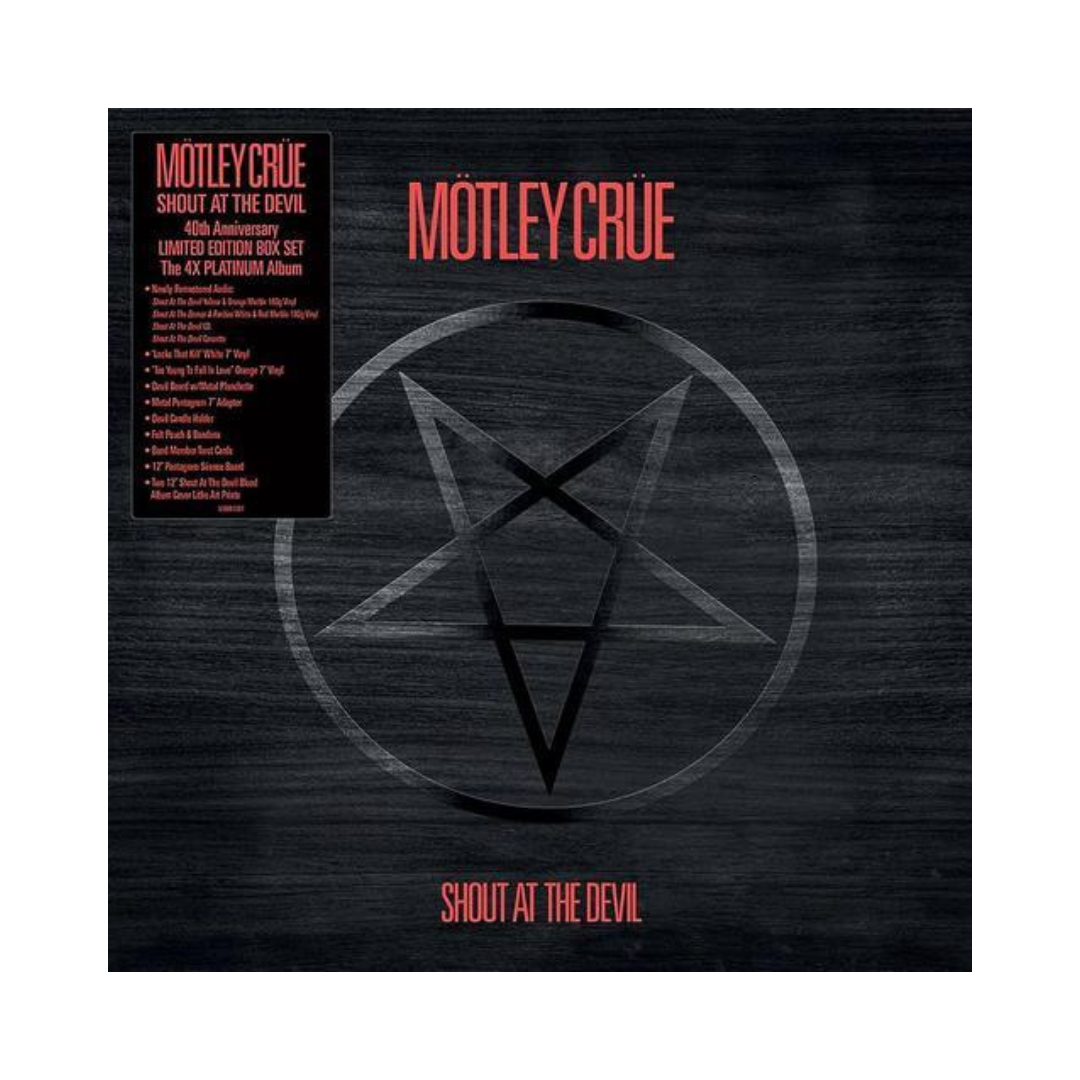 Mötley Crüe – Shout At The Devil Deluxe Edition, Limited Edition Box S ...