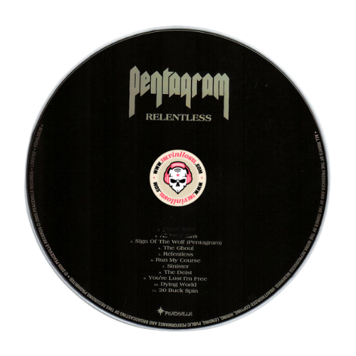 Pentagram – Relentless CD – The Viniloscl SPA