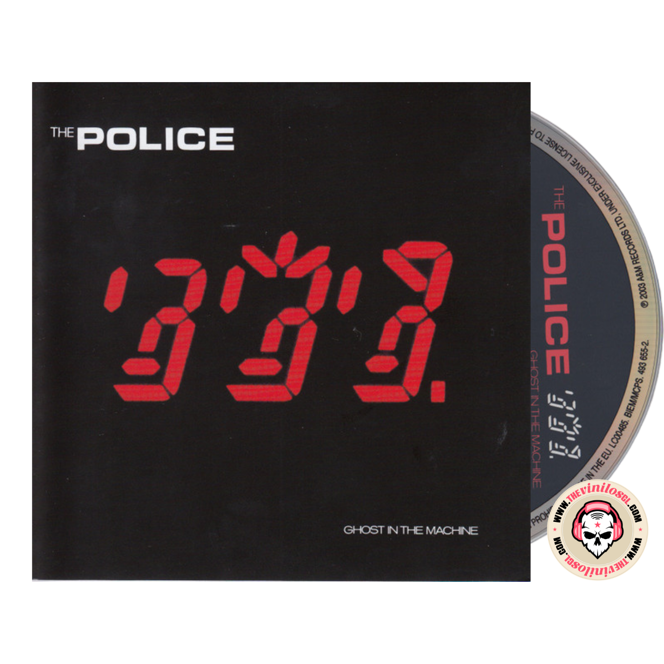 The Police – Ghost In The Machine CD – The Viniloscl SPA